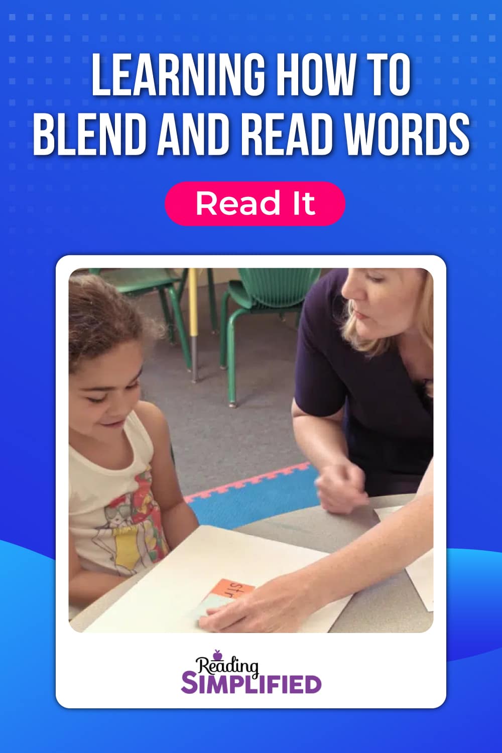 One and Done...Nearly. Blending Sounds to Make Words