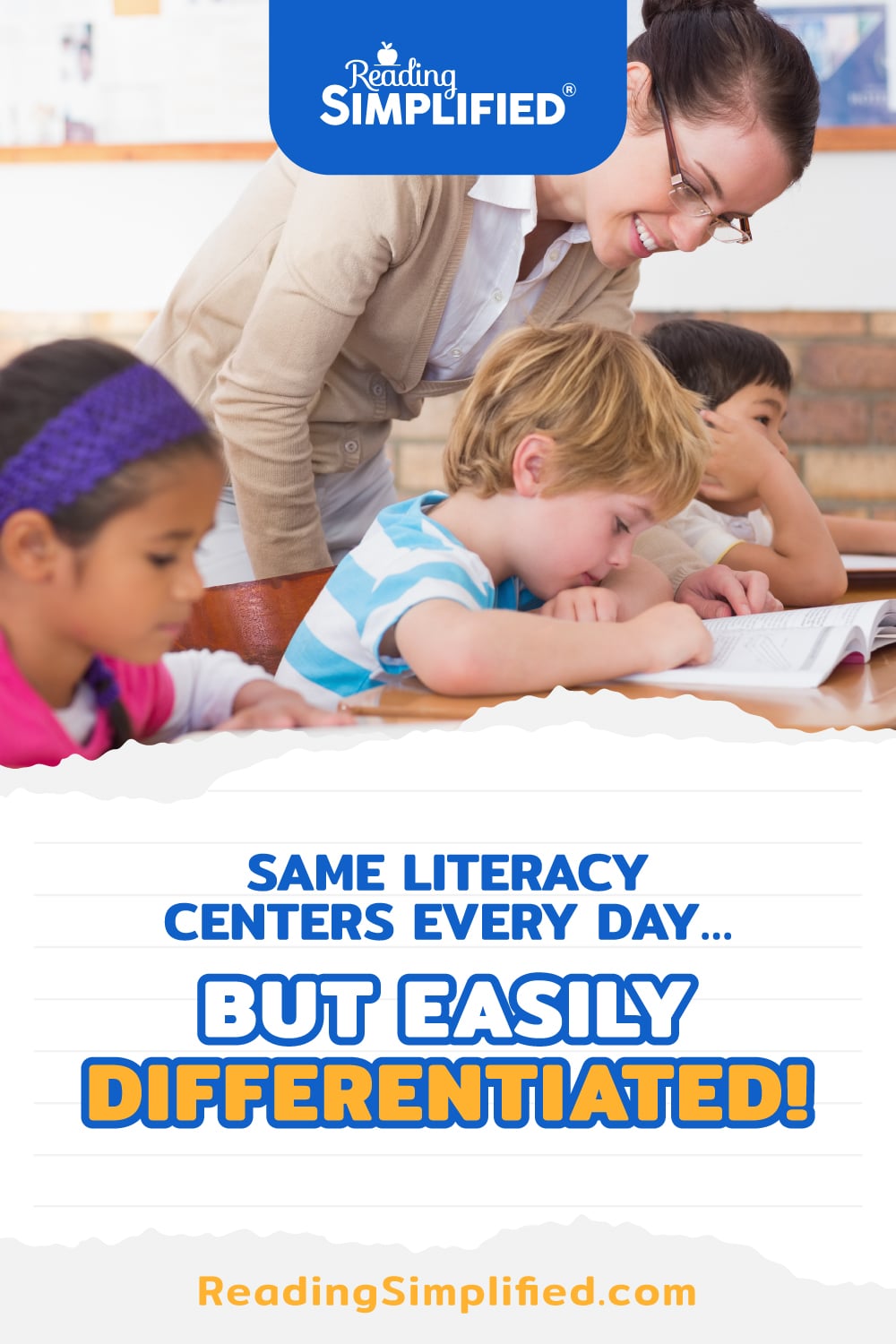 Same Literacy Centers Every Day…But Easily Differentiated! | Reading ...