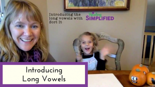 Introducing Long Vowels | Reading Simplified