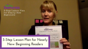 3-Step Lesson Plan for Nearly New Beginning Readers | Reading Simplified