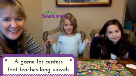 Game That Reinforces Long Vowels | Reading Simplified
