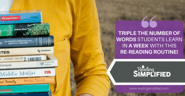 Repeated Reading Routine for Fluency | Reading Simplified