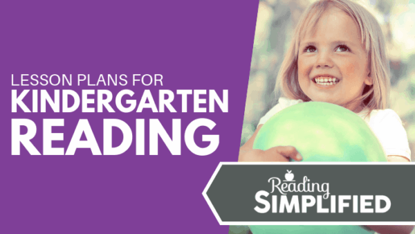 Lesson Plans for Kindergarten Reading | Reading Simplified