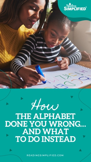 How the Alphabet Done You Wrong… And What to Do Instead | Reading ...