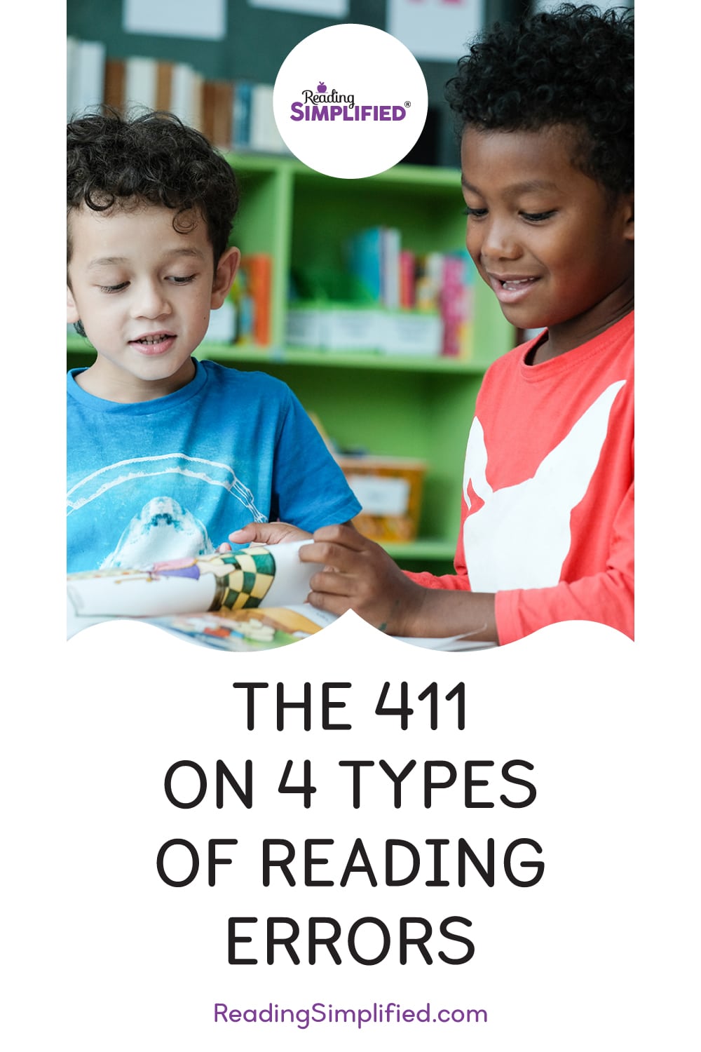 The 411 on 4 Types of Reading Errors | Reading Simplified