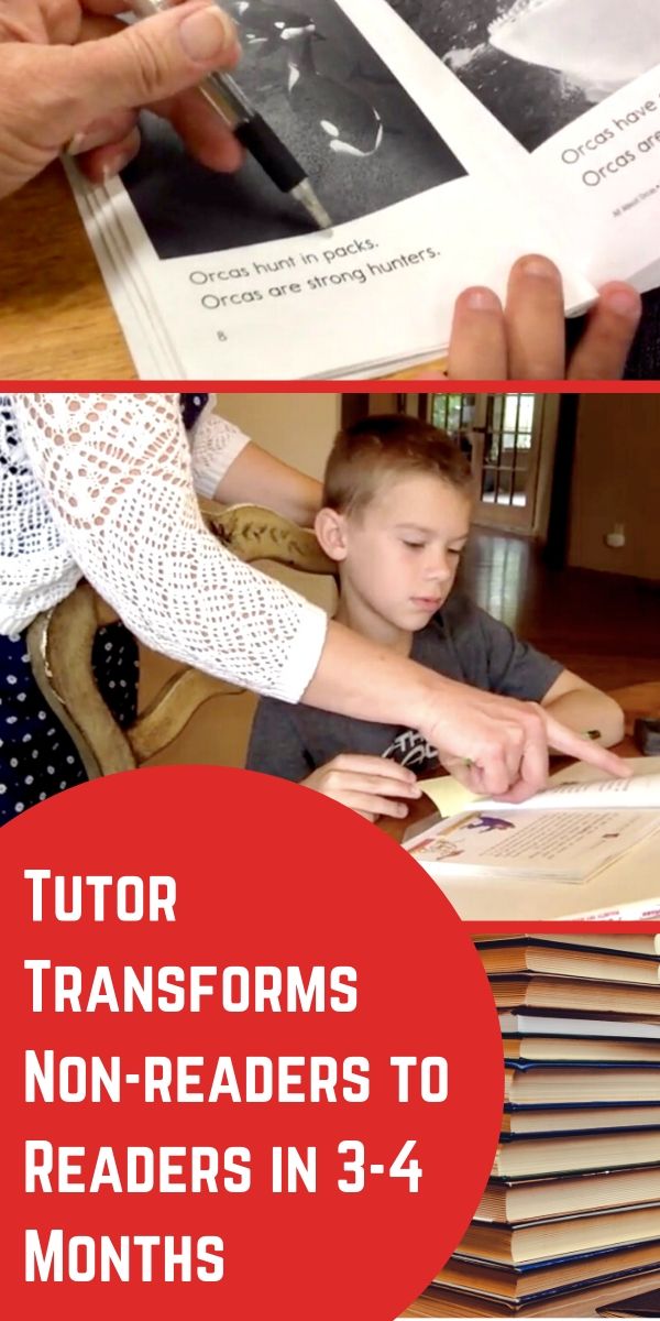 Tutor Transforms Non-readers to Readers in 3-4 Months