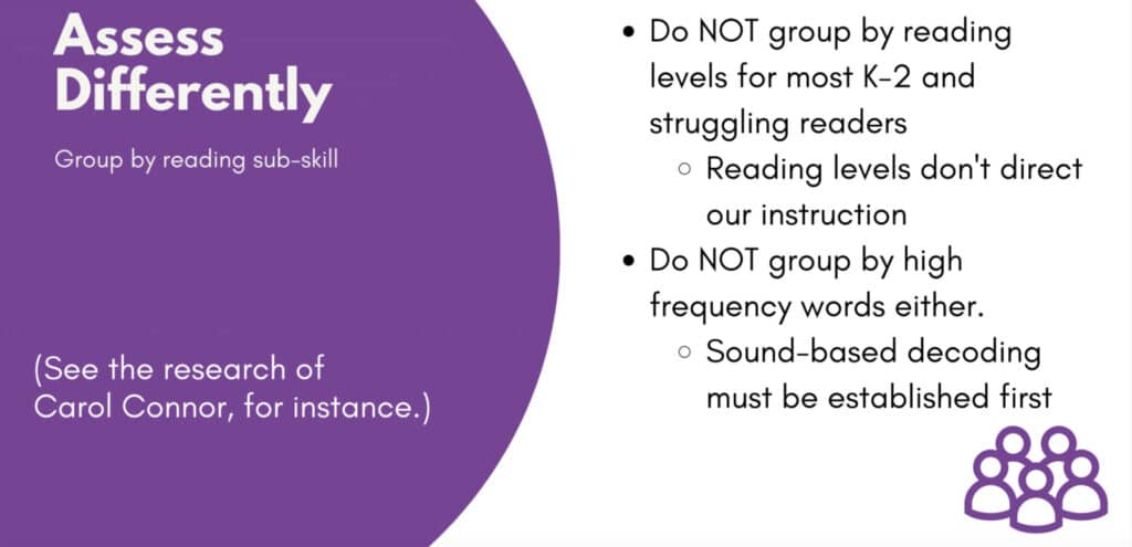 Reading Levels Assessments Don’t Direct Instruction | Reading Simplified