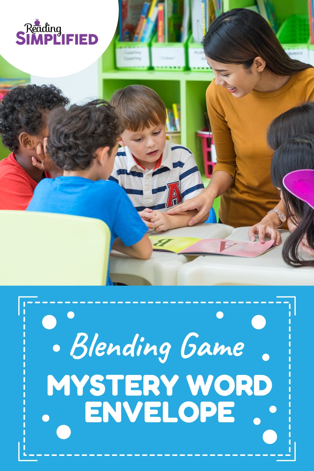 Blending Game – Mystery Word Envelope | Reading Simplified