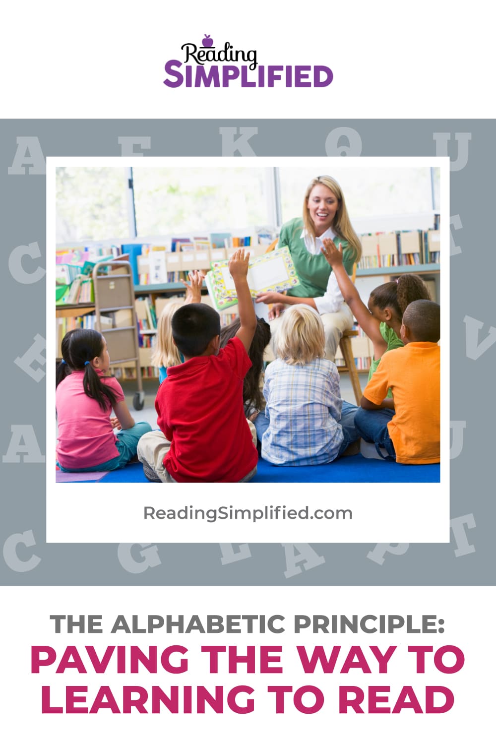 The Alphabetic Principle: Paving the Way to Learning to Read | Reading ...