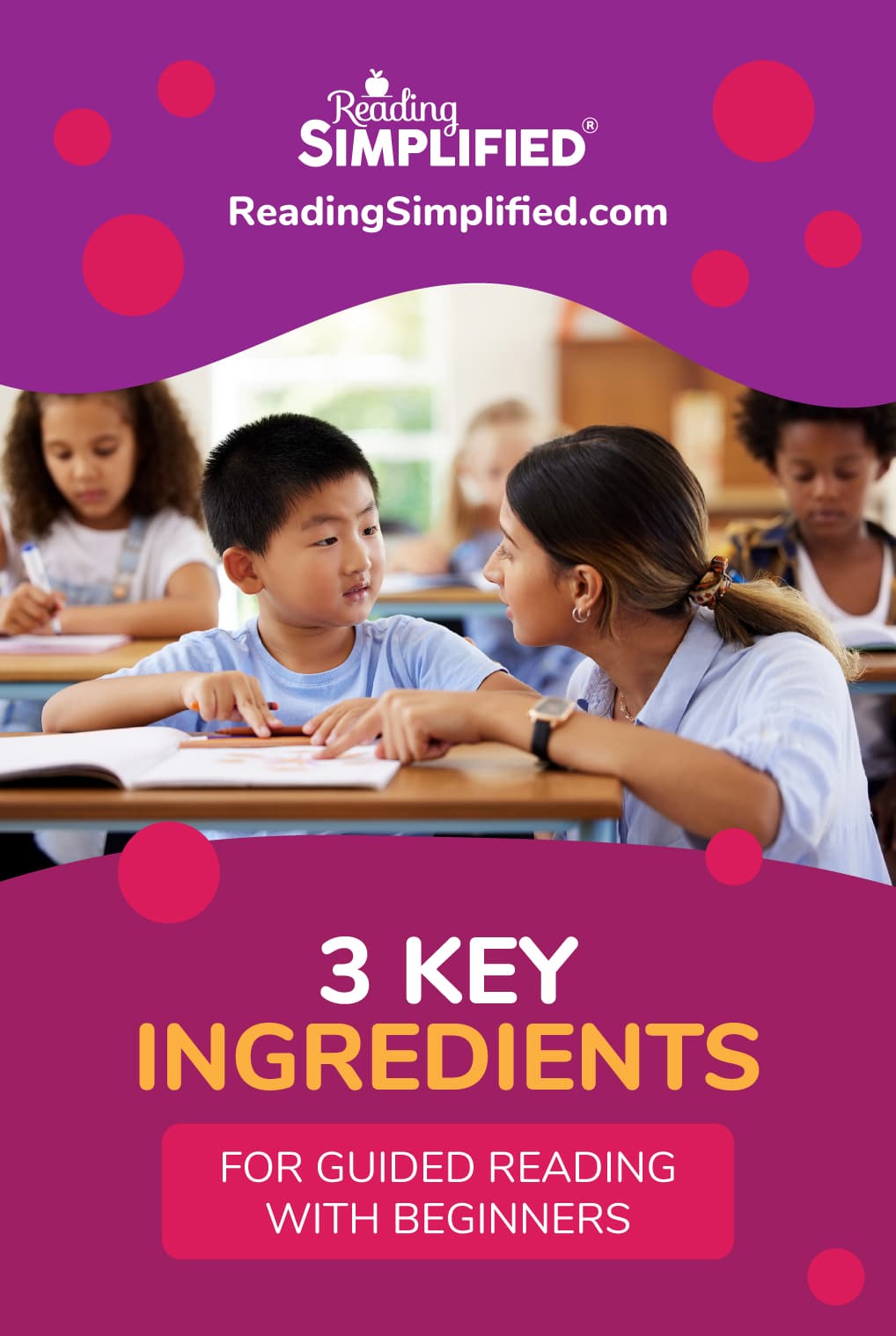 3 Key Ingredients for Guided Reading with Beginners | Reading Simplified